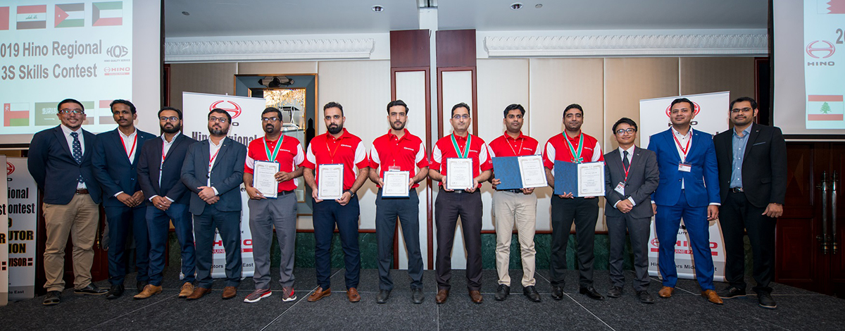 Bahrah Wins Top Awards Again At Hino Skill Contest - ALSAYER Group
