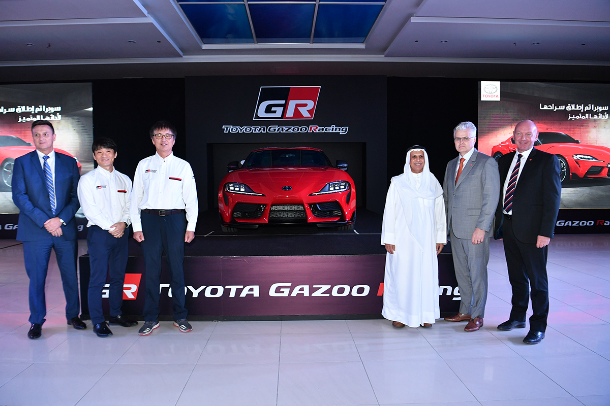 Mohamed Naser Al Sayer & Sons Co. unveils New Toyota Supra - ALSAYER Group